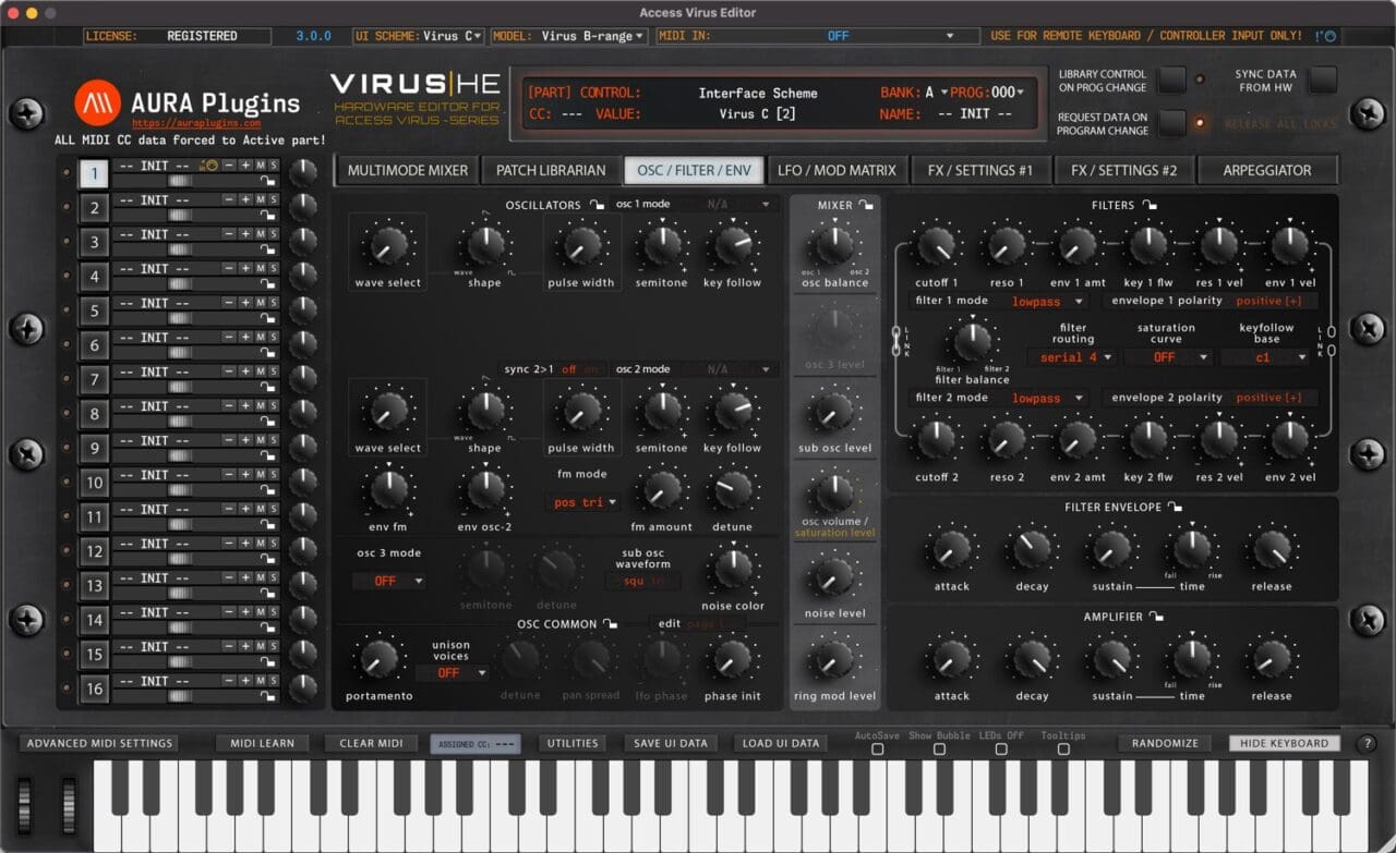 Download Access Virus Editor - AURA Plugins