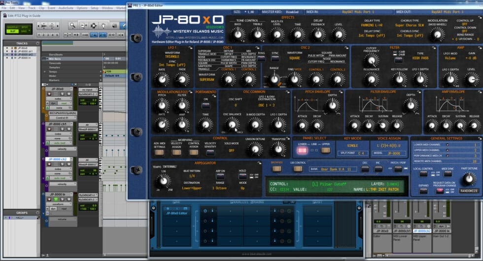 Korg MS2000 Editor and Librarian - AURA Plugins
