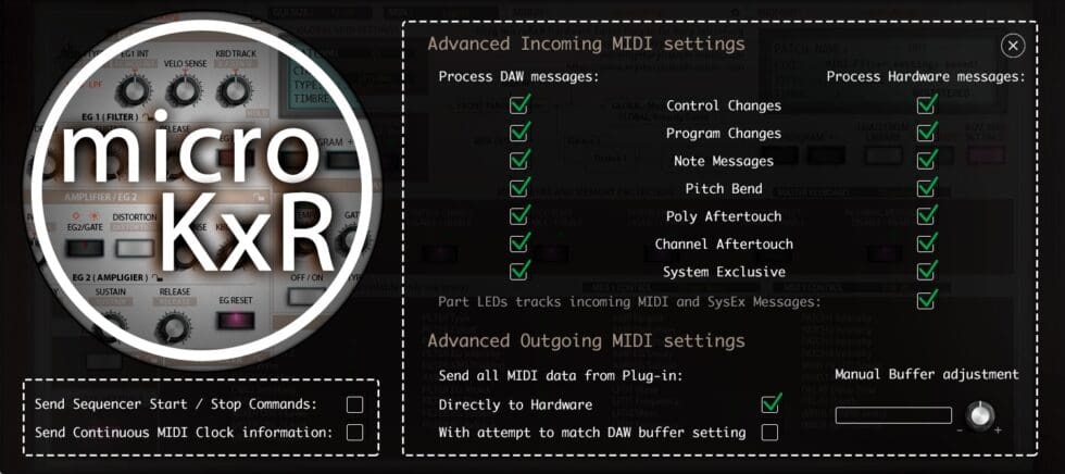 Korg microKorg Editor and Librarian - AURA Plugins