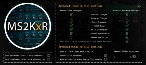 Korg MS2000 Editor and Librarian - AURA Plugins