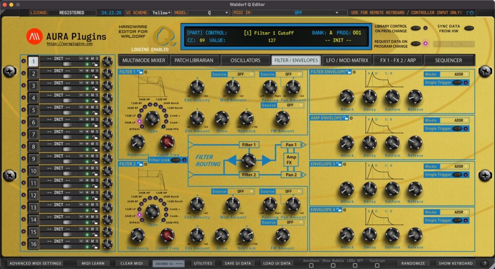 Waldorf Q Editor and Librarian - AURA Plugins