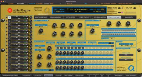 Waldorf Q Editor and Librarian - AURA Plugins
