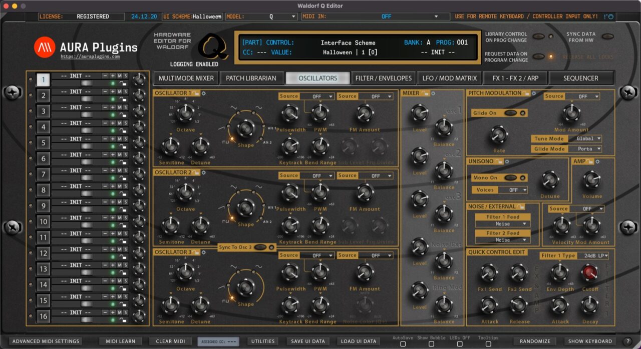 Waldorf Q Editor and Librarian - AURA Plugins