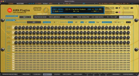 Waldorf Q Editor and Librarian - AURA Plugins