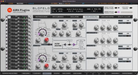 Waldorf Blofeld Editor and Librarian - AURA Plugins