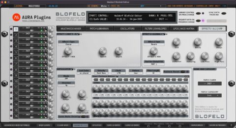 Waldorf Blofeld Editor and Librarian - AURA Plugins